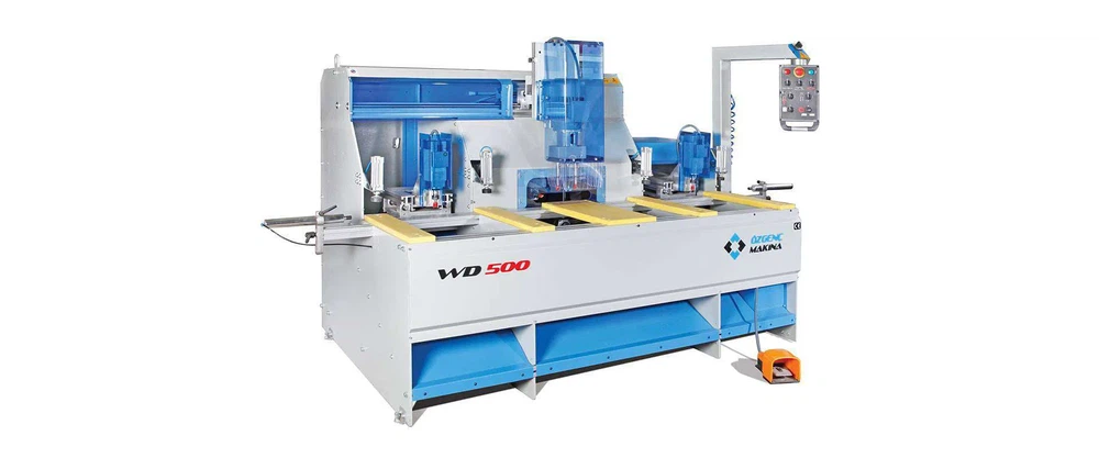 Automatic Door keyhole hinge slot opening router machine